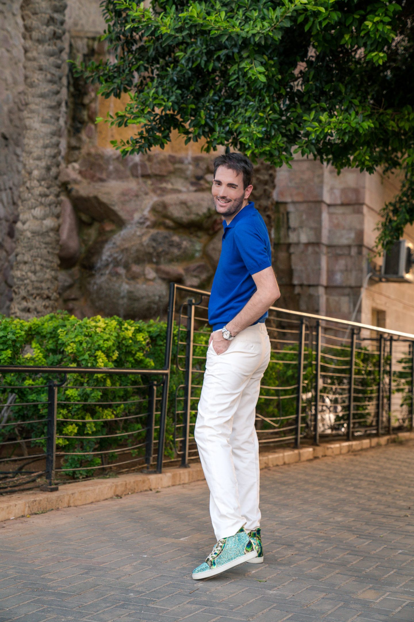 MALO: One Royal Blue Fashion Story on the Red Sea Coast... - Mr.M by ...