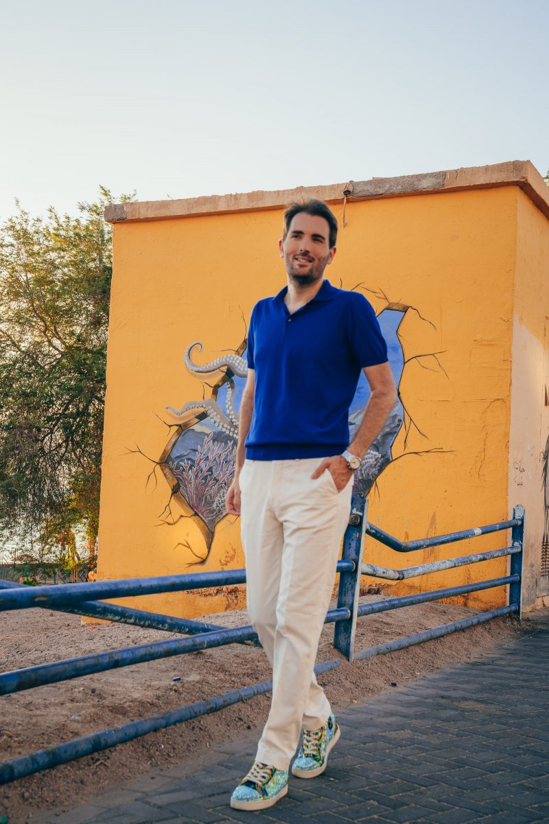 MALO: One Royal Blue Fashion Story on the Red Sea Coast... - Mr.M by ...