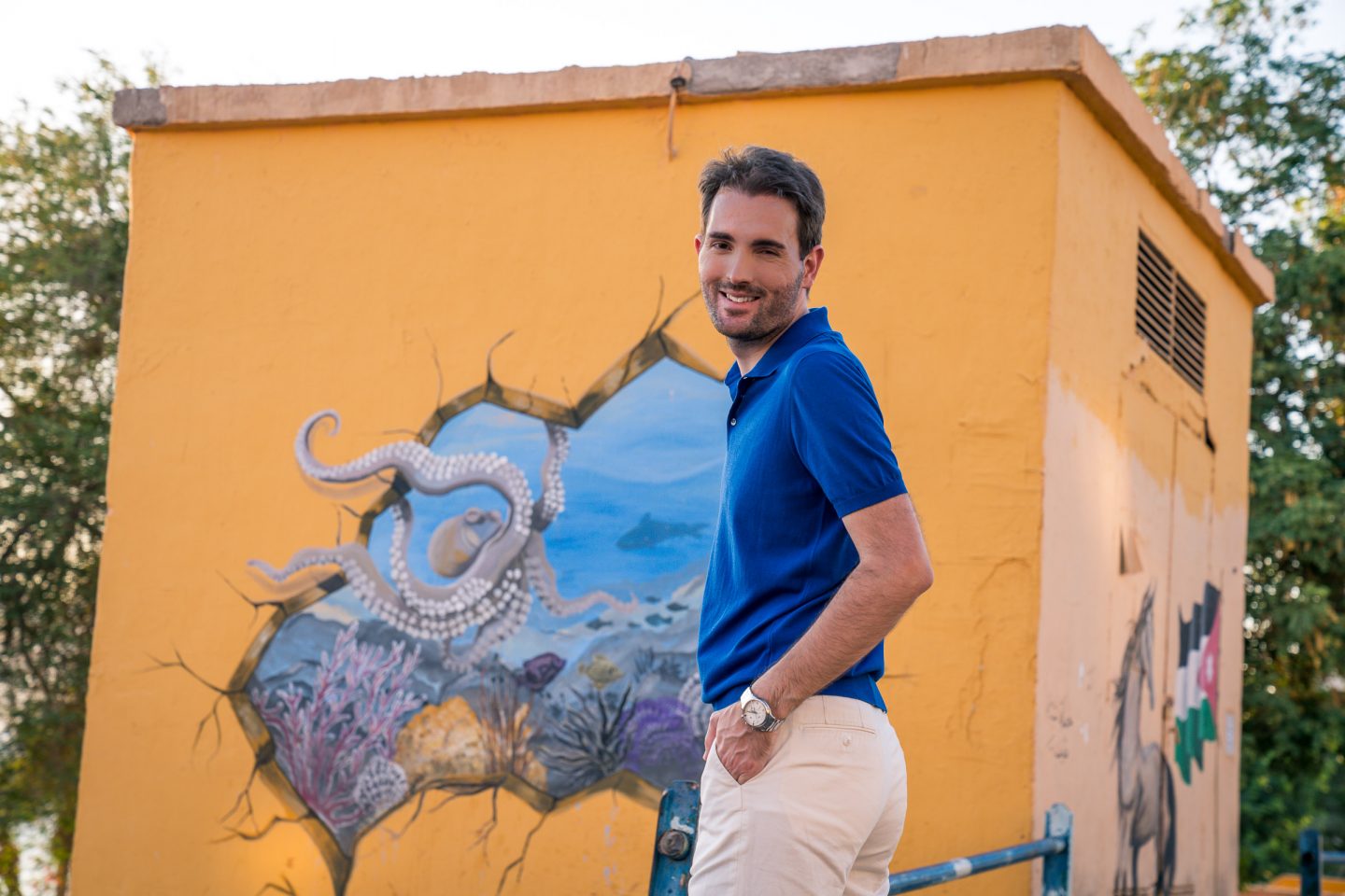 MALO: One Royal Blue Fashion Story on the Red Sea Coast... - Mr.M by ...